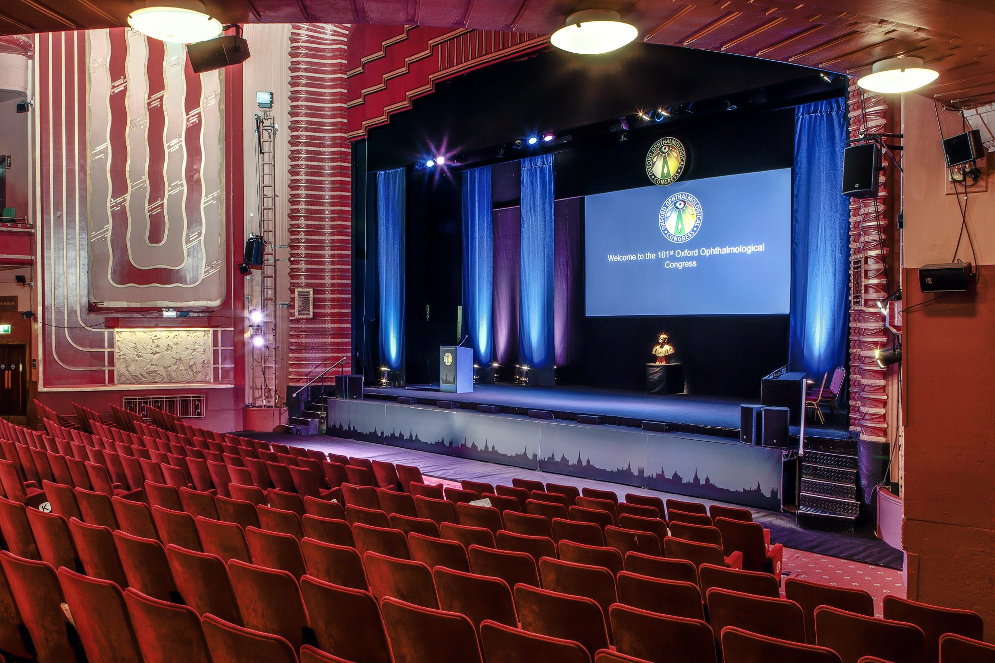 New Theatre Conference Setup - Guy Henstock | Photographer Oxford